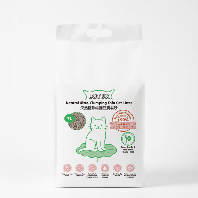 Natural Ultra-Clumping Tofu Cat Litter – Pioneering Lotus Fiber Tech ...